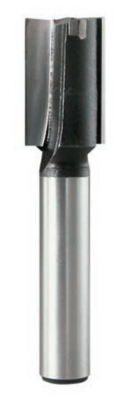 Tungsten Tipped Straight Plunge Router Bit - 2 Flute - 1/2" Shank ...